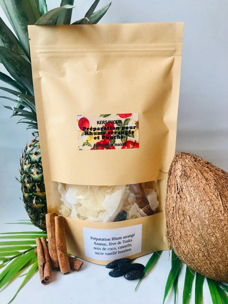 Coffret sachet pour rhum arrange réunion